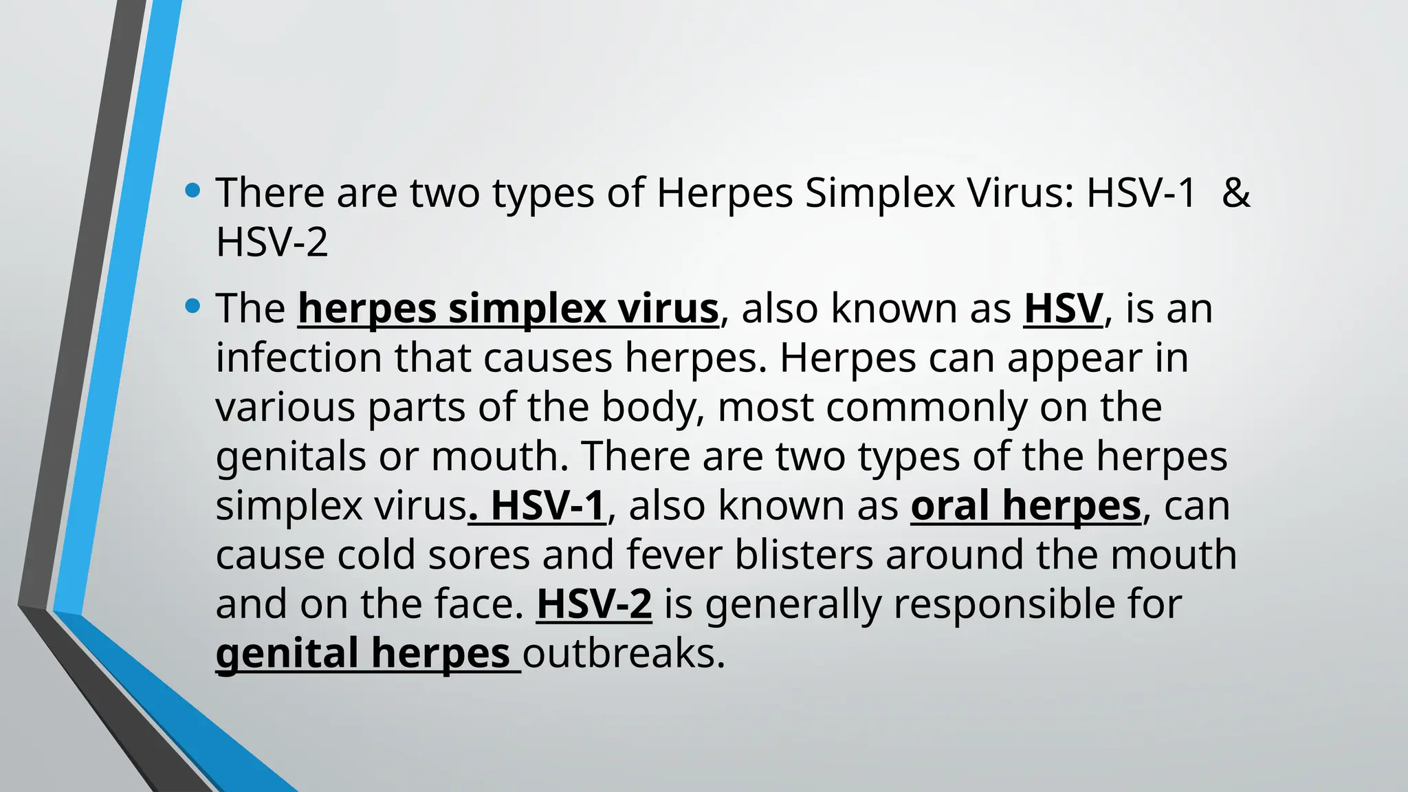 Public Health - HSV - Pharmacist Role in HSV | PPTX