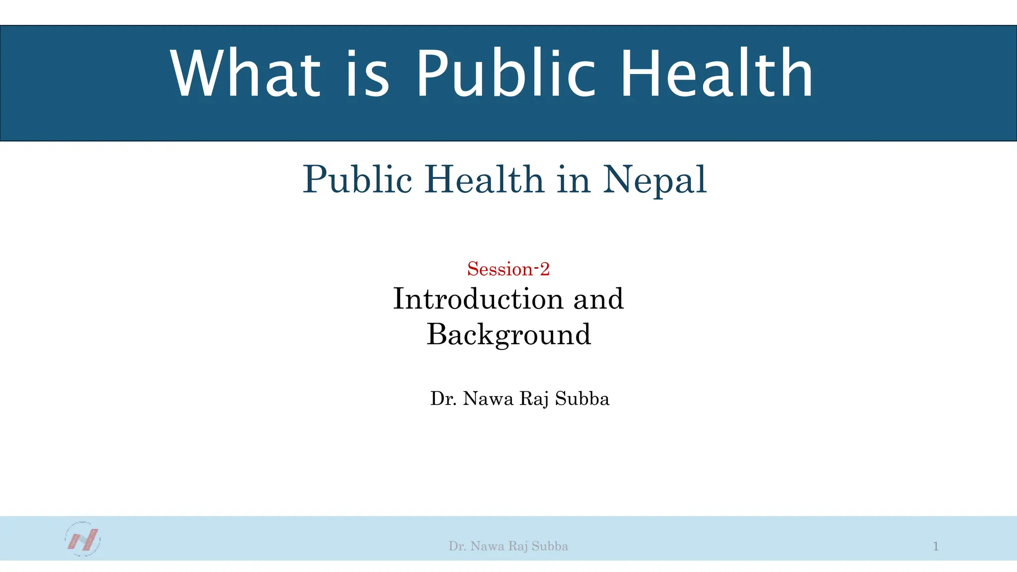 What is Health and Public Health? Introduction | PPT