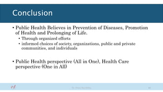 What is Health and Public Health? Introduction | PPTX