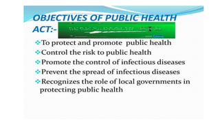 Public health act.pptx Community health care uint-1 topic definition ...