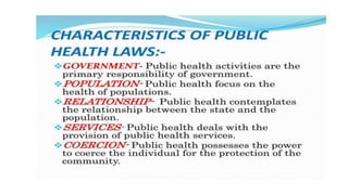 Public health act.pptx Community health care uint-1 topic definition ...