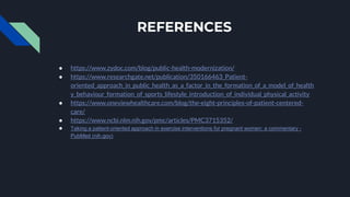 Public health and care presentation | PPTX | Physical Therapy | Wellness