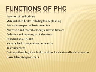 Public health center | PPTX