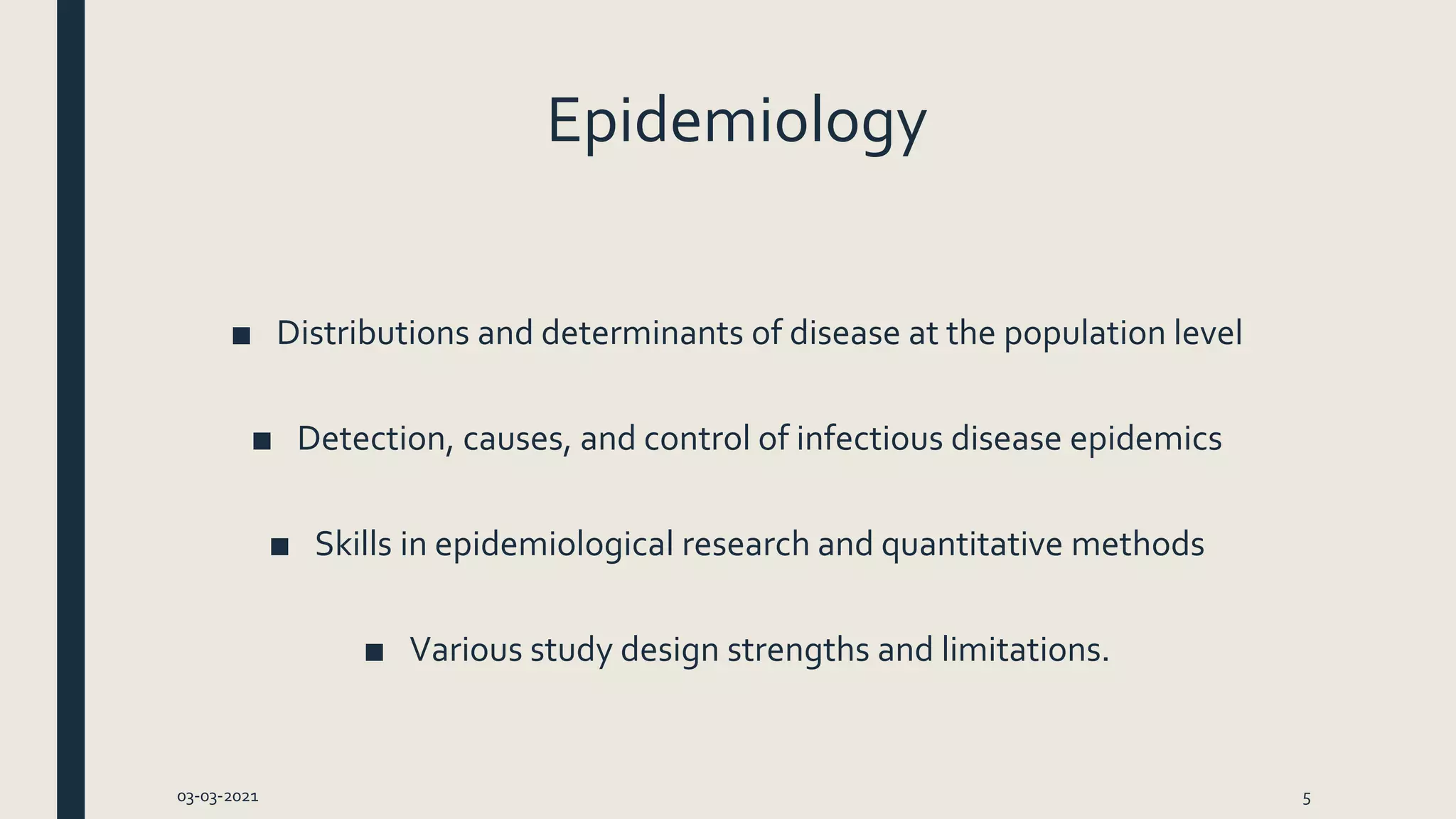 Public health disciplines | PPTX