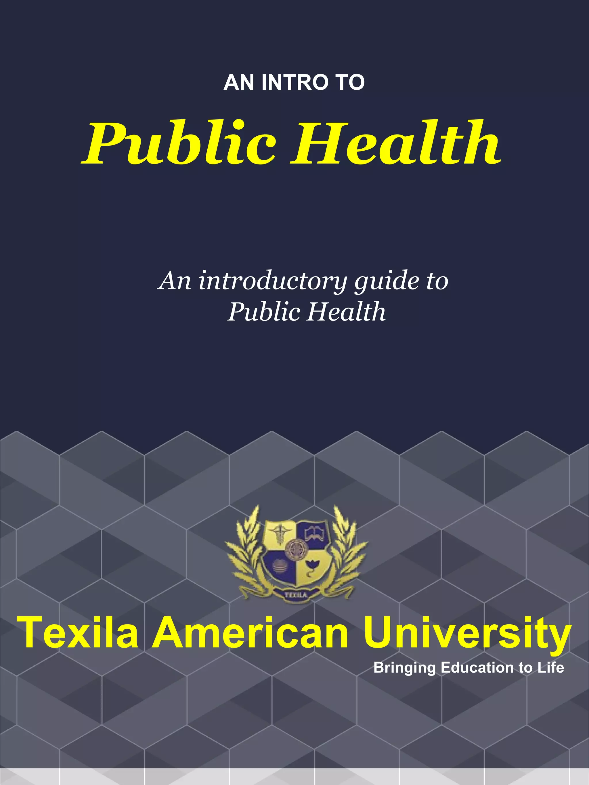 Public health certificate programs | PPT