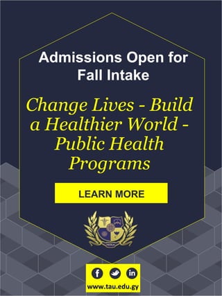 Public health certificate programs | PPT