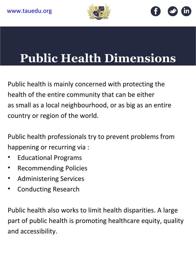 Public health certificate programs | PDF
