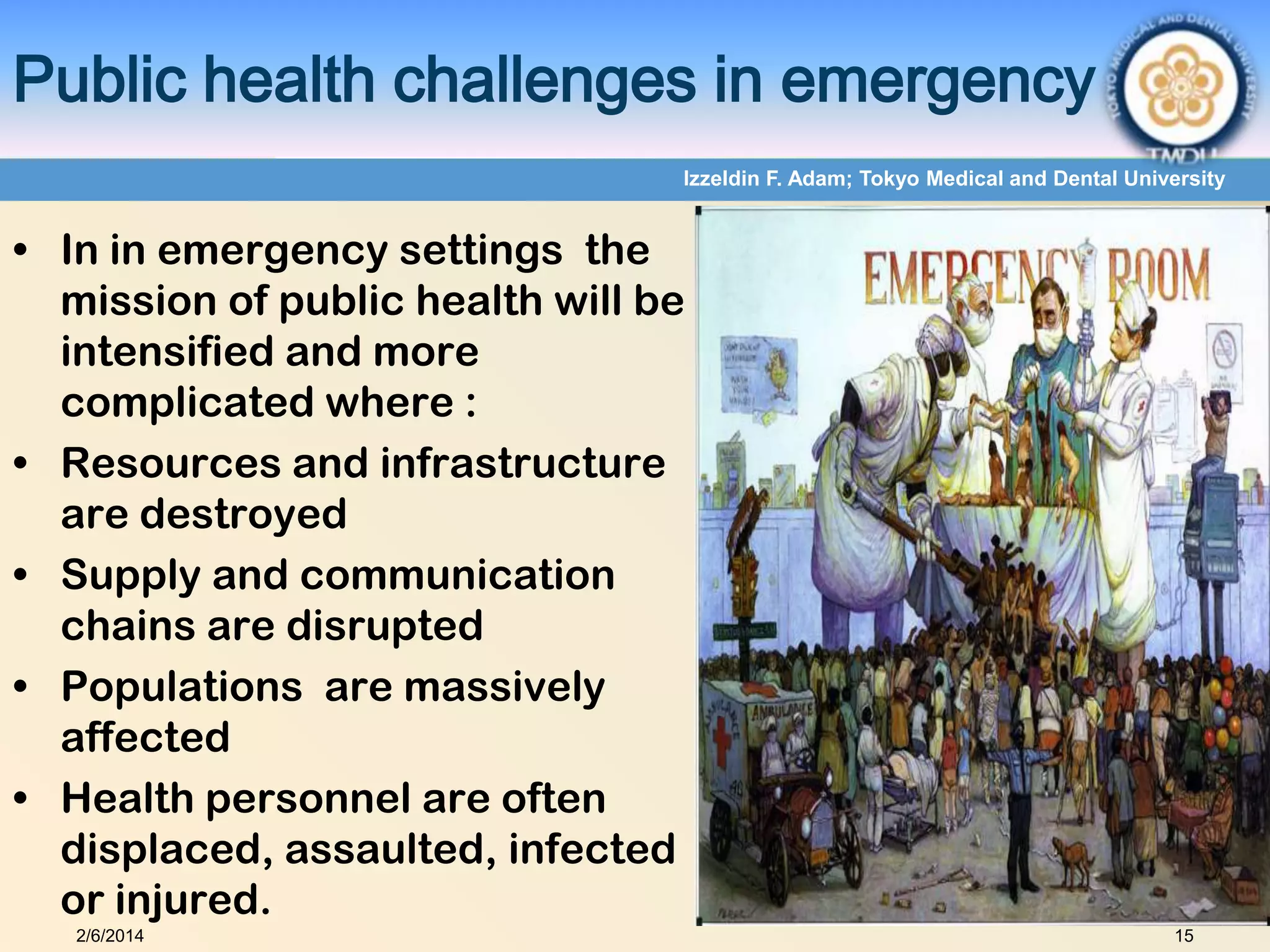 Public health emergencies | PPTX