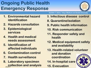 Public health emergencies | PPTX