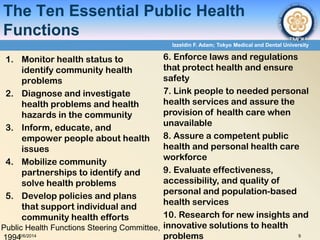 Public health emergencies | PPTX