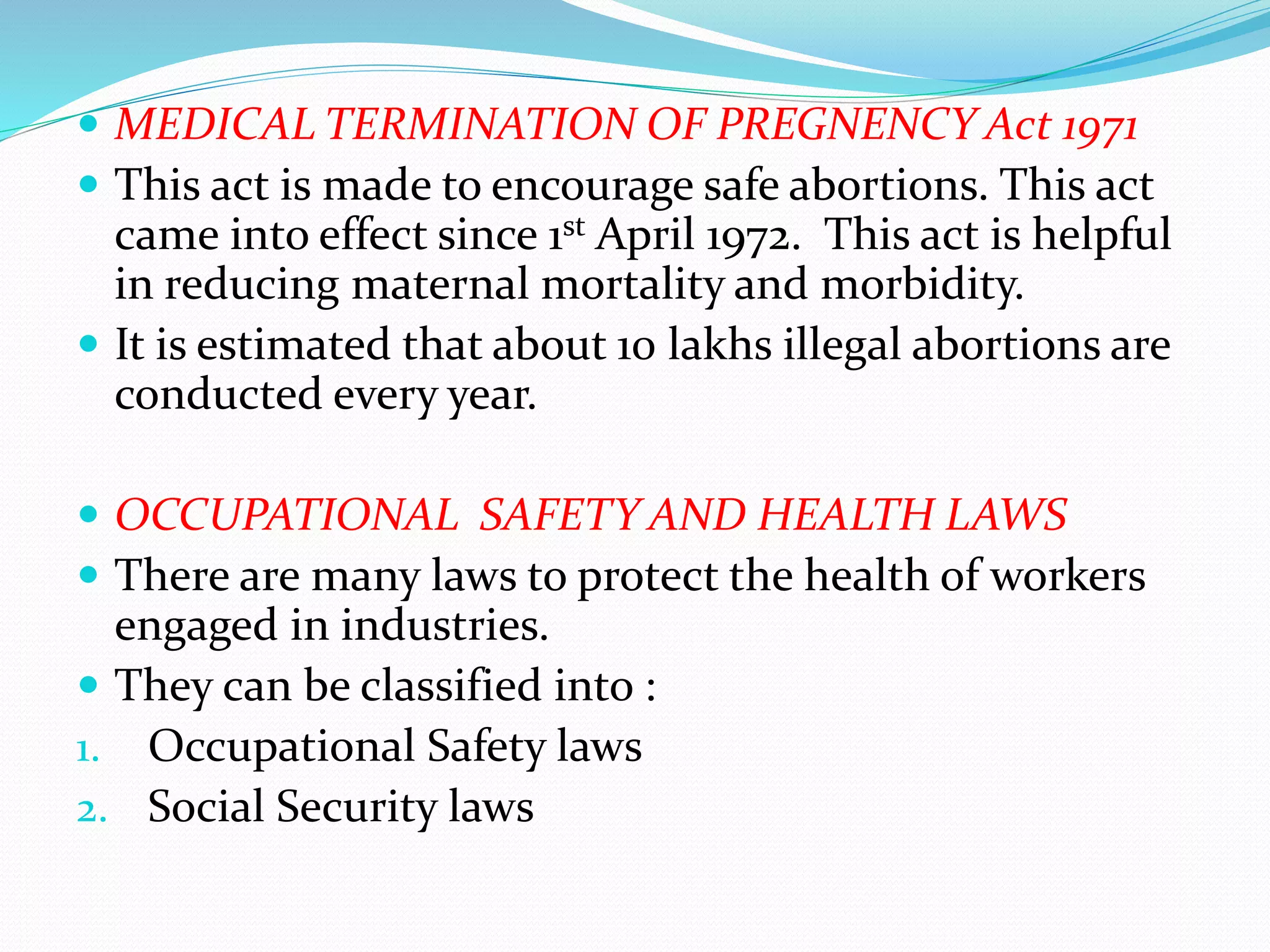 Public health laws | PPTX