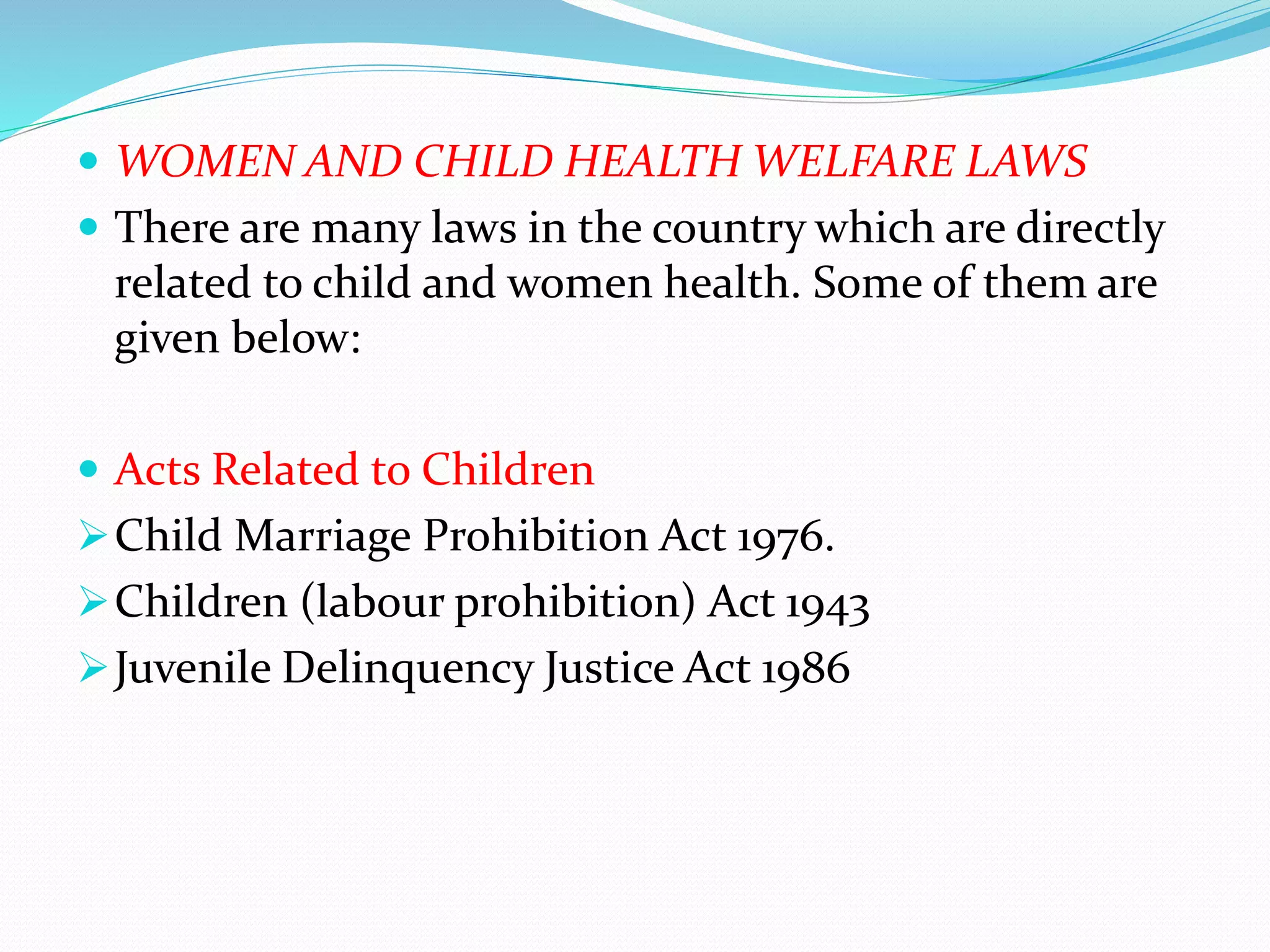 Public health laws | PPTX