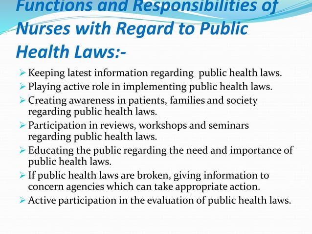 Public health laws | PPTX | Infectious Diseases | Diseases and Conditions