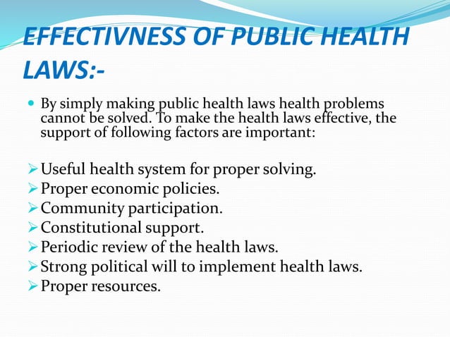 Public health laws | PPTX | Infectious Diseases | Diseases and Conditions