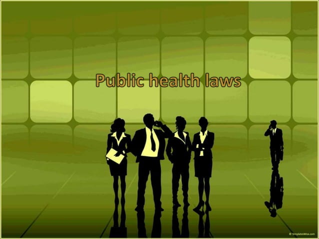 Public health laws | PPT