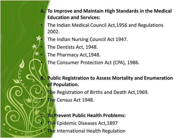 Public health laws | PPT