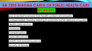 PUBLIC HEALTH LAWS IN THE PHILIPPINES.pptx