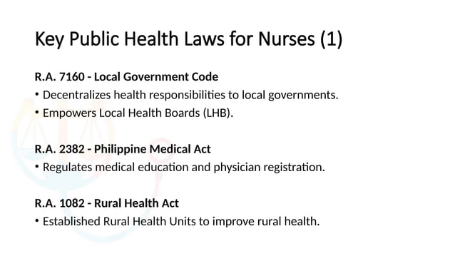 Public Health Laws in the Philippines.pptx