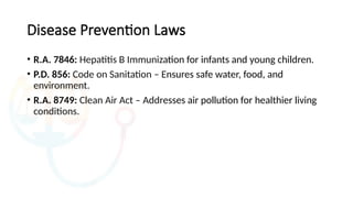 Public Health Laws in the Philippines.pptx
