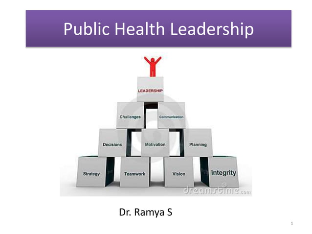 Public Health Leadership | PPTX | Executive Leadership & Management ...