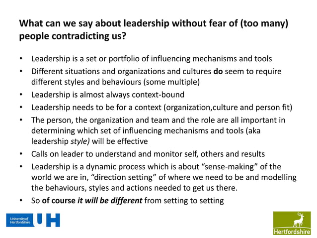 Leadership in public health | PPTX | Business | Business and Finance