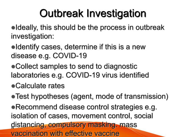 Public Health Lecture 2: Introduction to Epidemiology | PPT
