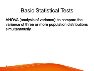 Public Health Lecture 3 Introduction to Biostatistics | PPT