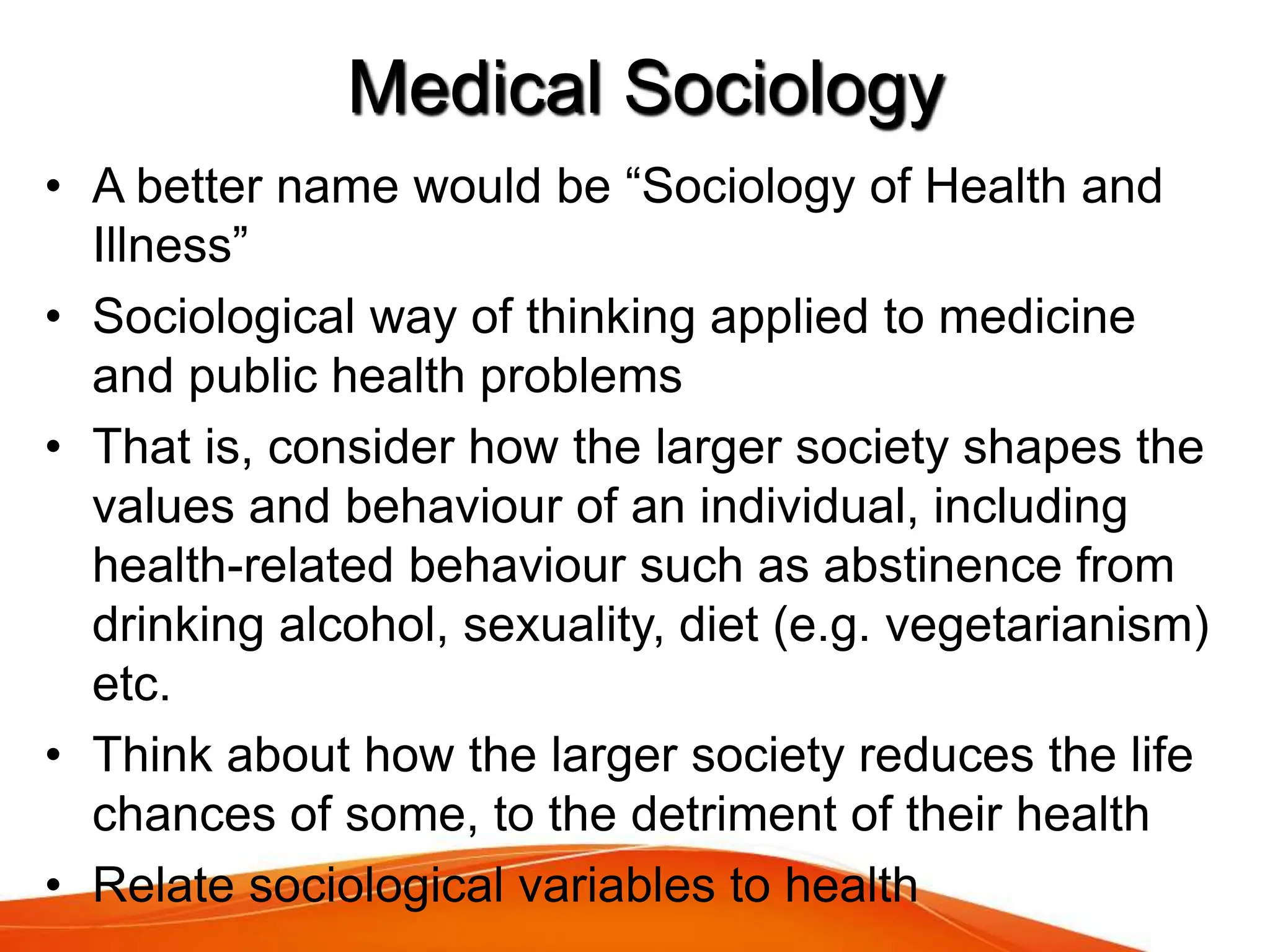 Public Health Lecture 4 Social Sciences and Public Health | PPT