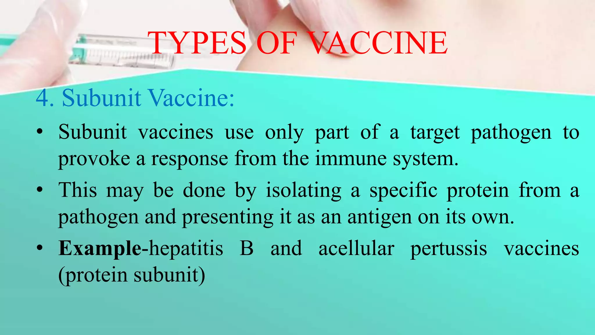 Vaccine,Vaccnication,History and Types ofVaccine | PPTX