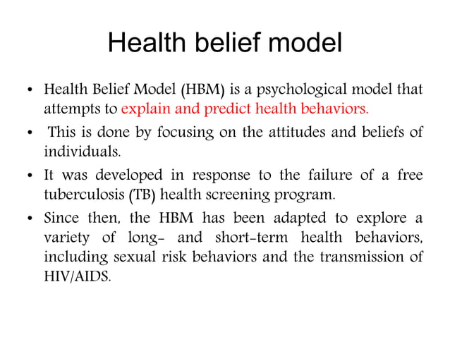 Public health model | PPTX