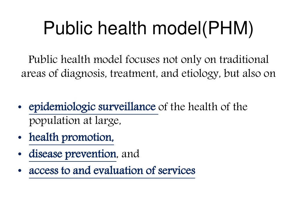 Public Health Model
