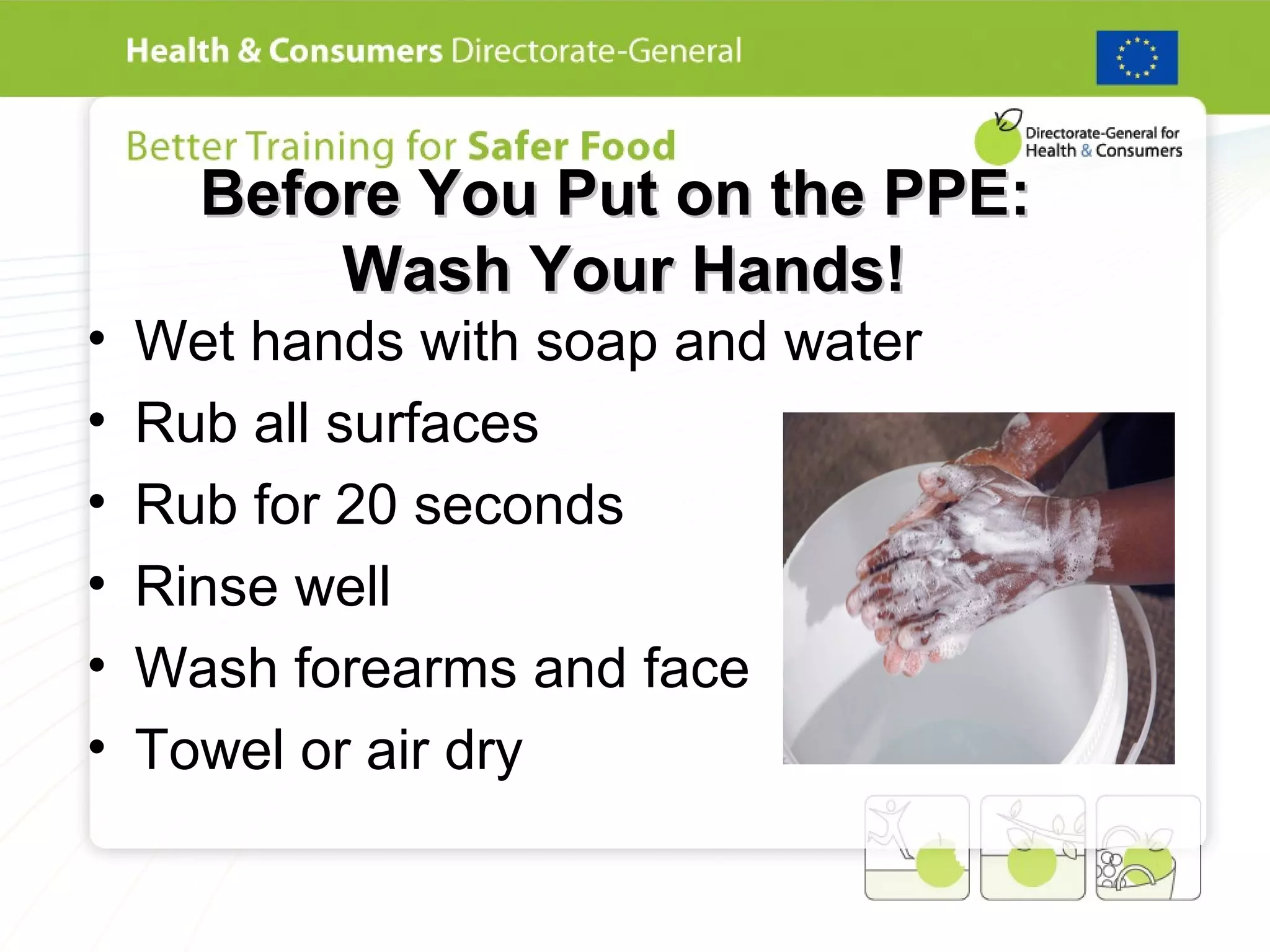 Public health, occupational safety and the use of PPE | PPT
