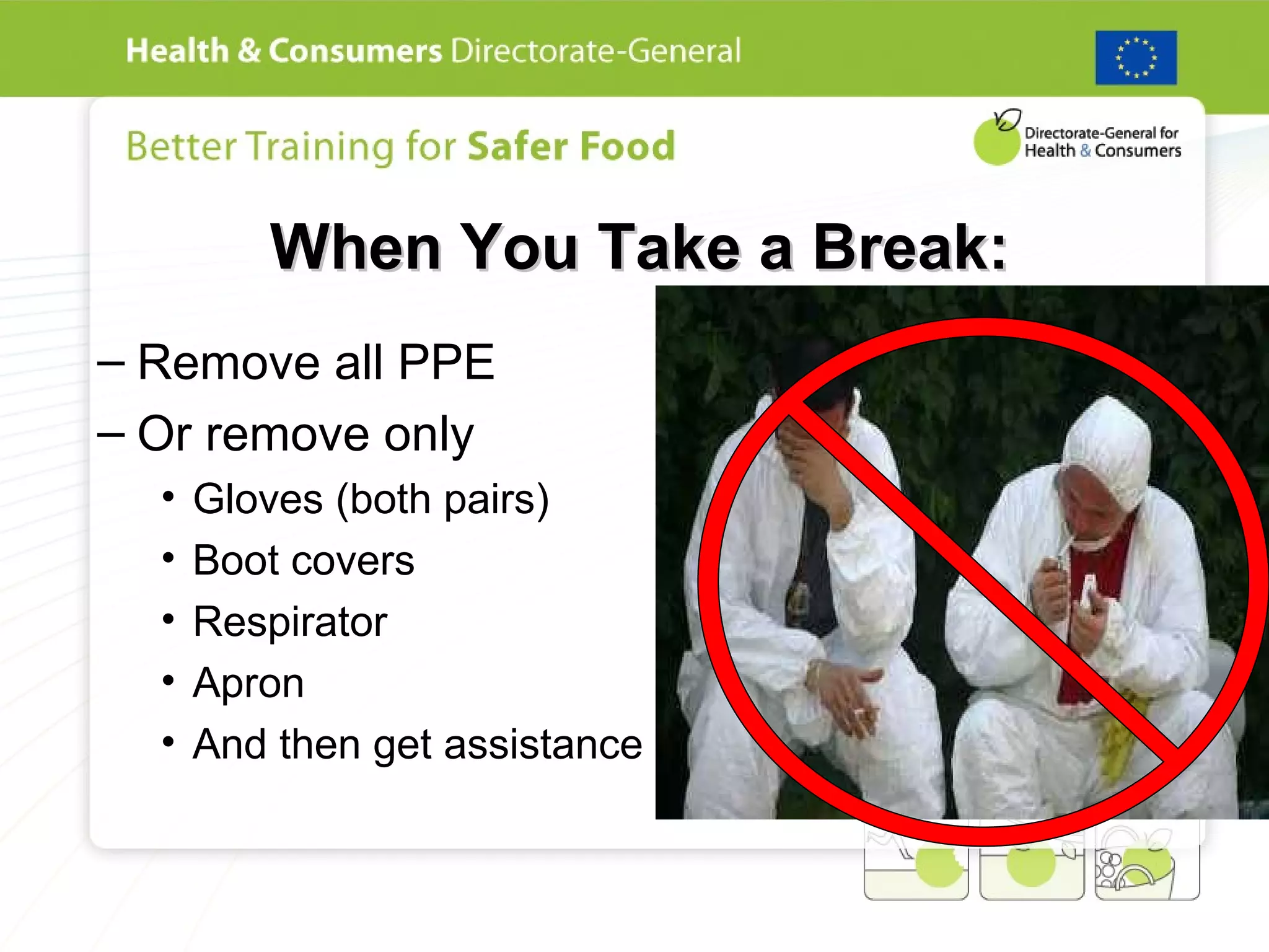 Public health, occupational safety and the use of PPE | PPT