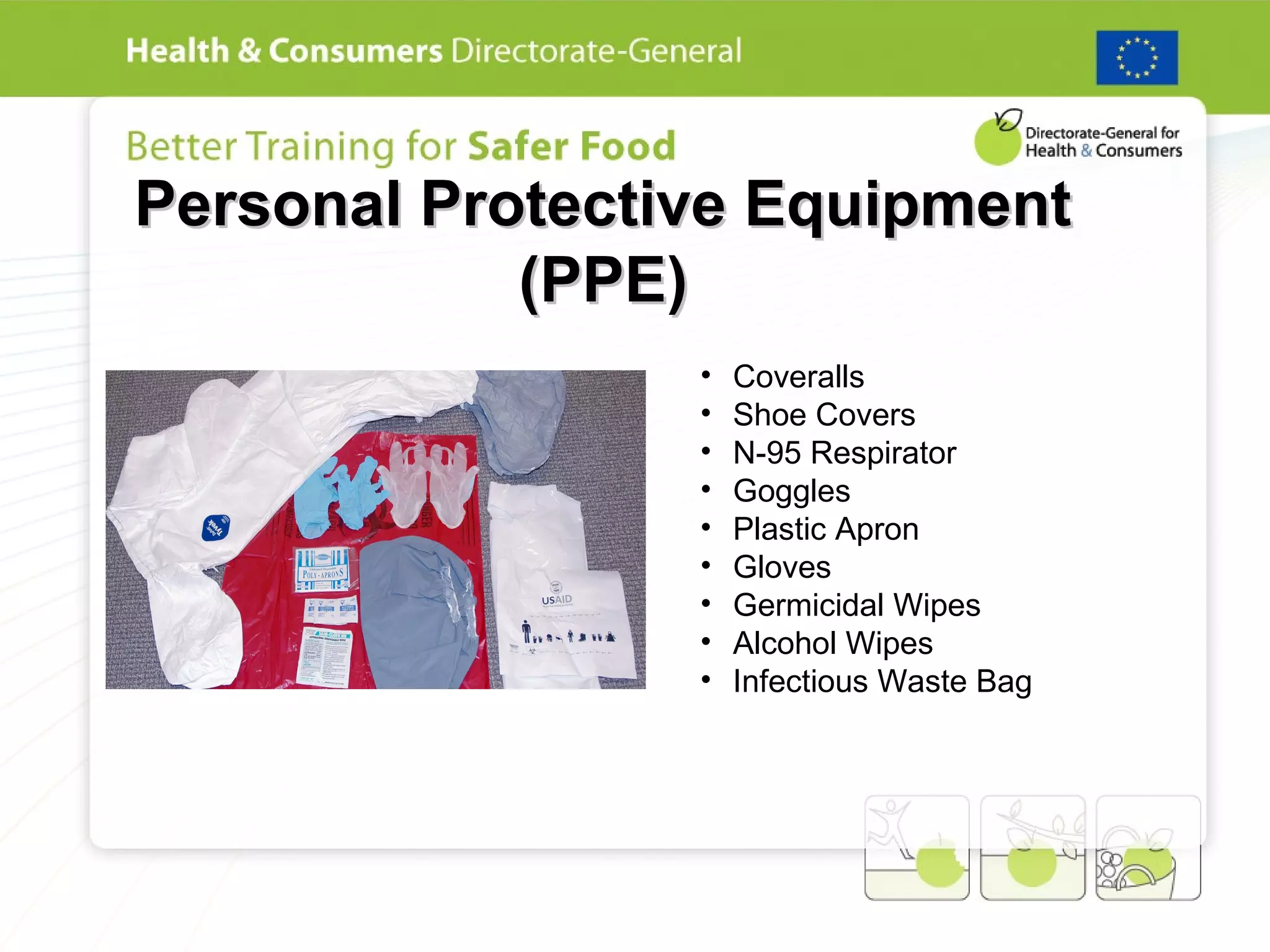 Public health, occupational safety and the use of PPE | PPT ...