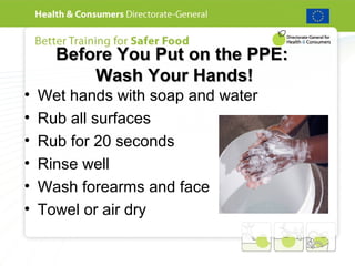 Public health, occupational safety and the use of PPE | PPT