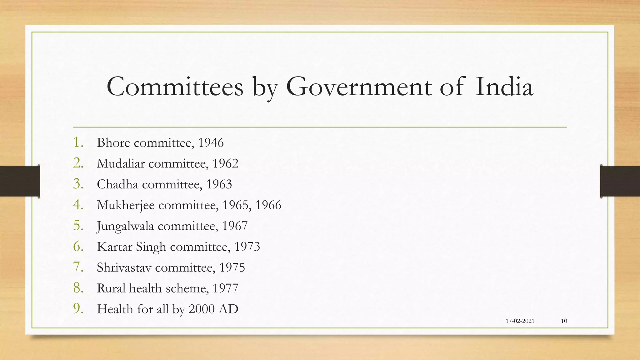 Public health planning in India | PPTX