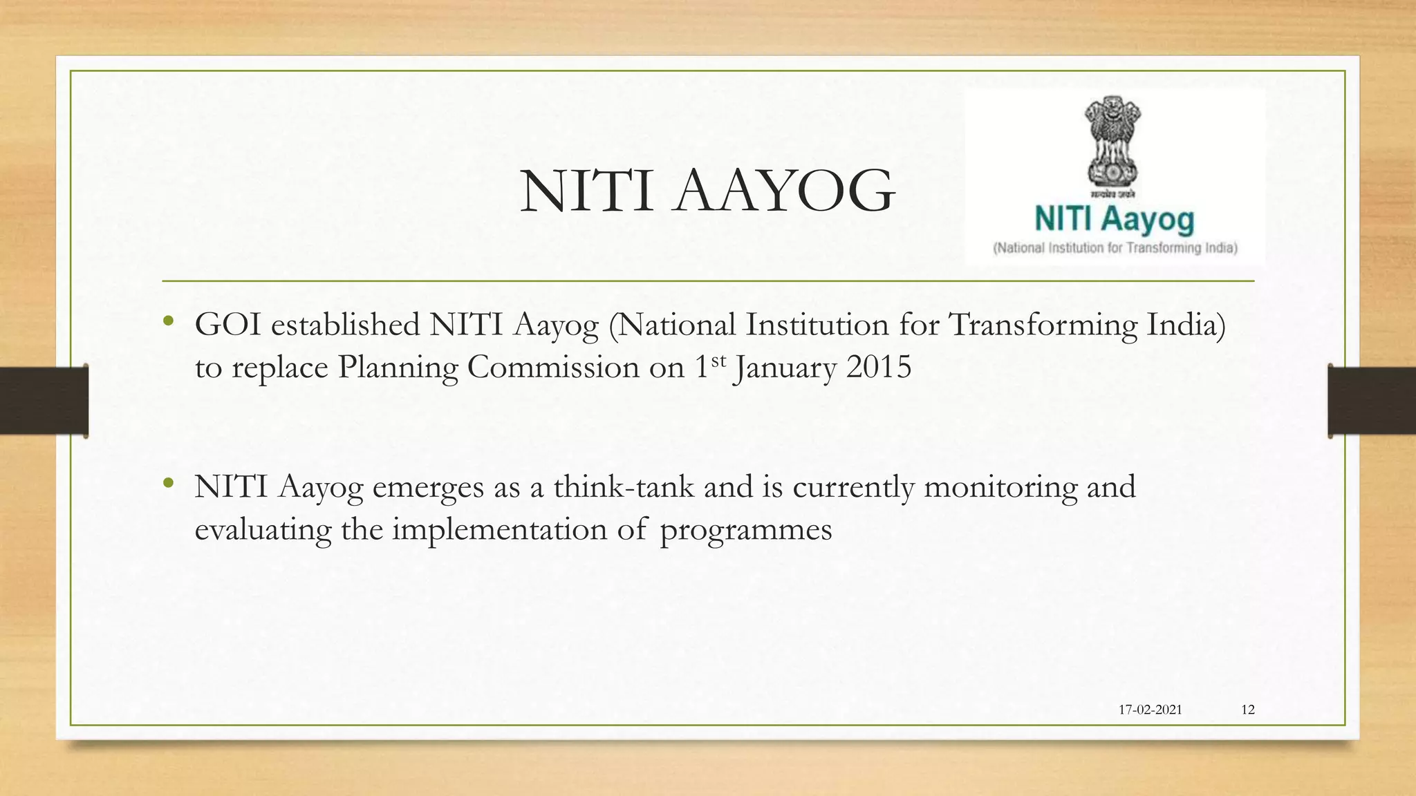 Public health planning in India | PPTX