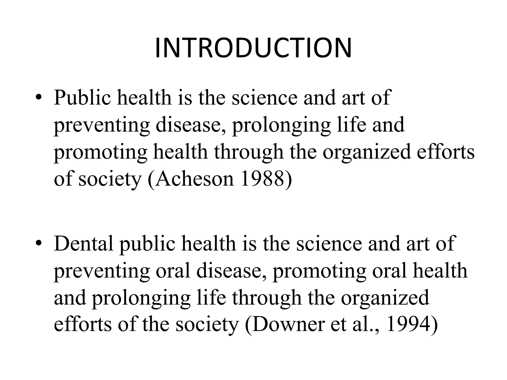 Public health problem | PPTX