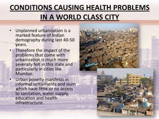 Public health probs in mumbai | PPTX