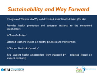 Public Health Promotion - Maternal and Child Malnutrition | PPT