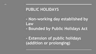 Public holidays and nigeria | PDF