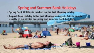 Public holidays in Britain | PPTX