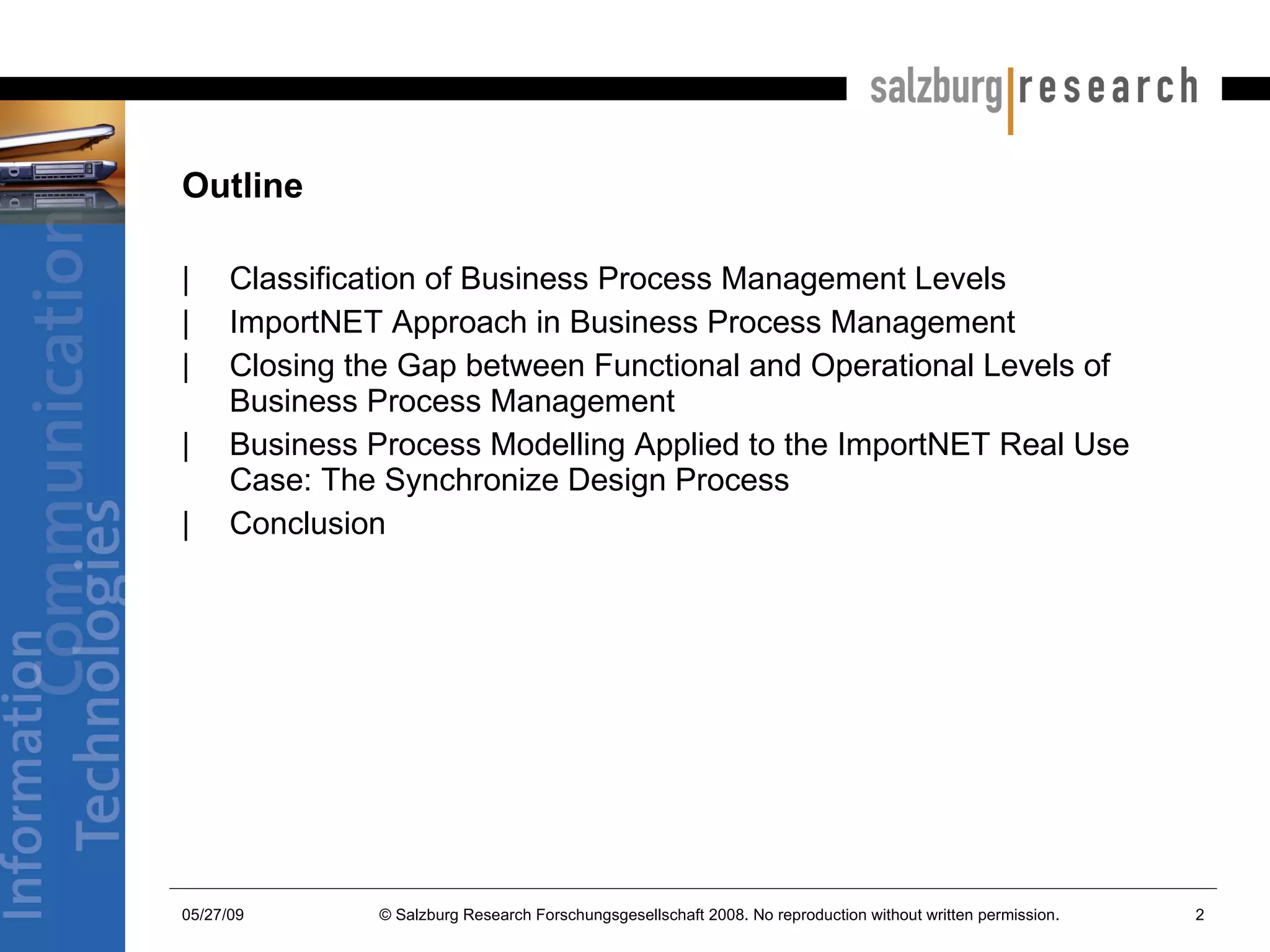 Bridging the Gap Between Different Levels of Business Process Modelling ...