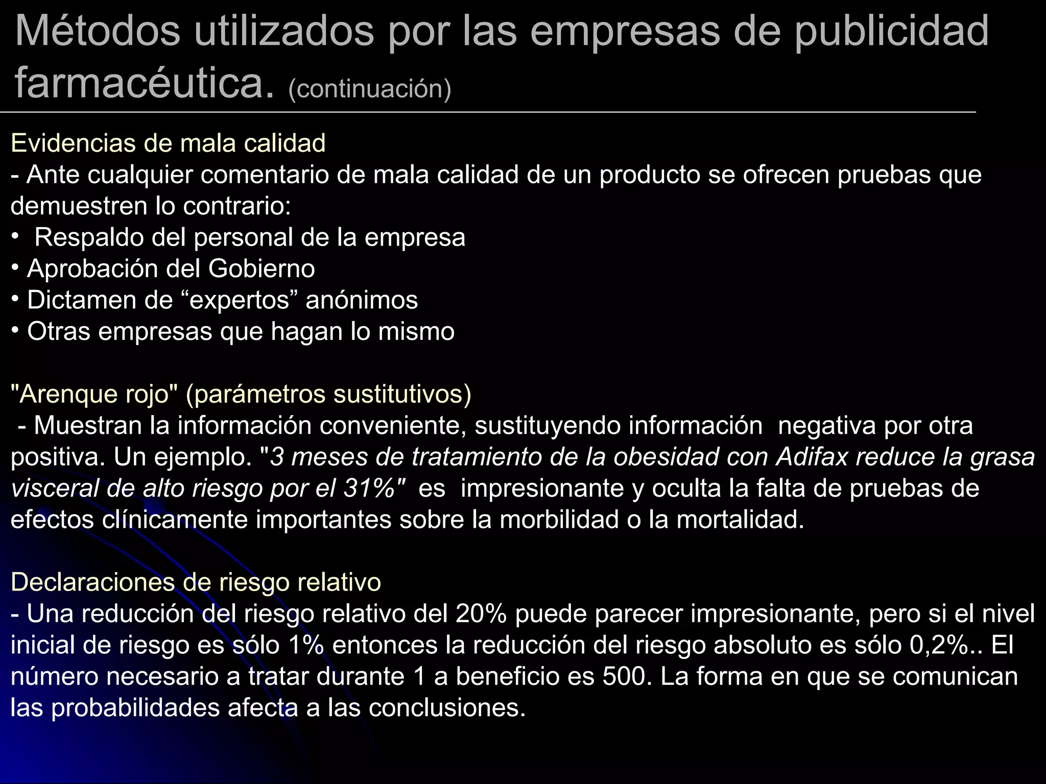 Publicidad de fármacos | PPT