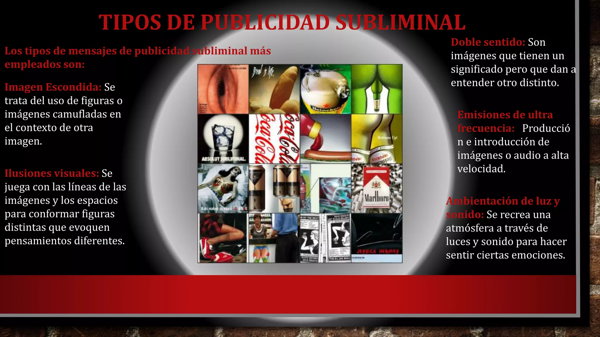 Publicidad subliminal | PPT