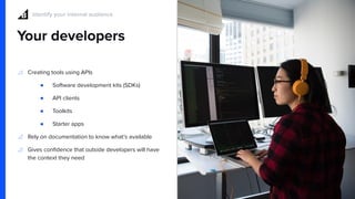 Improving developer documentation | PPT