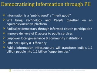Public Information Infrastructure | PPT