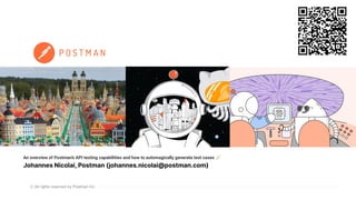 Integration-, Snapshot- and Performance-Testing APIs | PPT