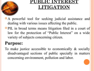 Public Interest Litigation | PPT