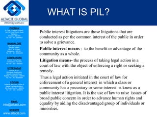 Public interest litigation | PPTX